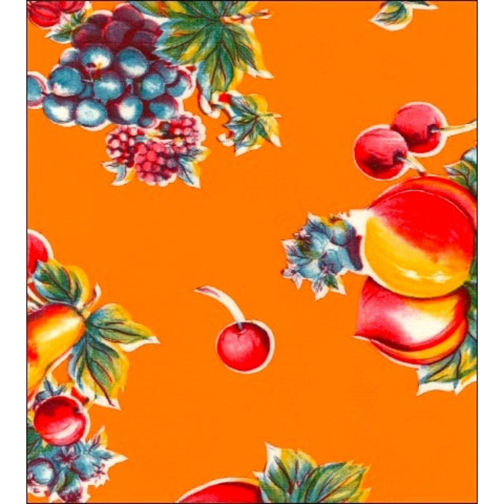 All Fruit Print Oilcloth Fabric