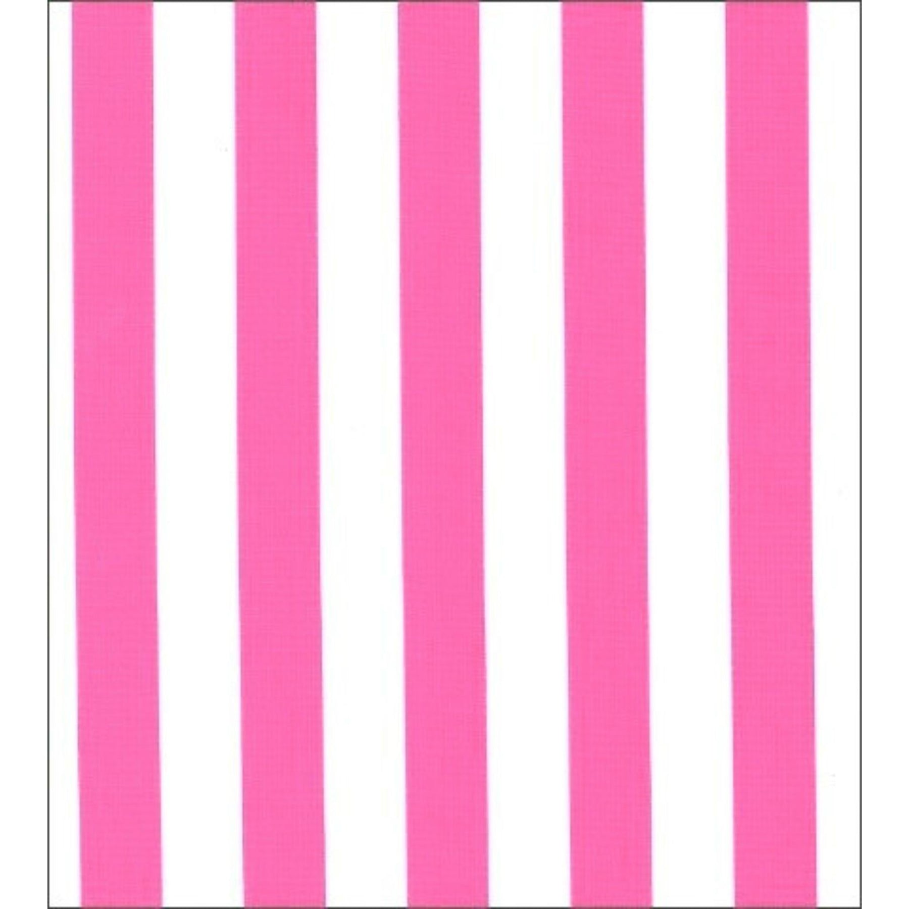 Pink Stripe Outdoor Fabric - Stripe Pink Oilcloth Fabric | OilclothBTY