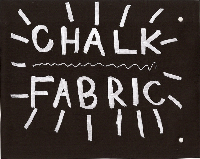 Chalk Cloth - Heavy-Duty Chalk Fabric and Markers