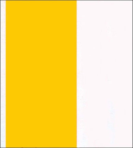 Thick Stripe Fabric - Fat Stripe Yellow Oilcloth Fabric By The Yard