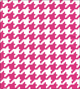 Buy Pink Houndstooth Fabric | Houndstooth Pink Oilcloth By The Yard